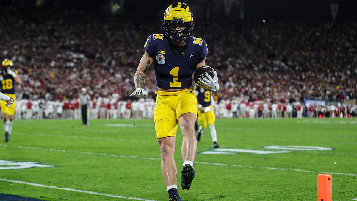 Can Patriots find their Amon-Ra St. Brown in Michigan’s Roman Wilson ...