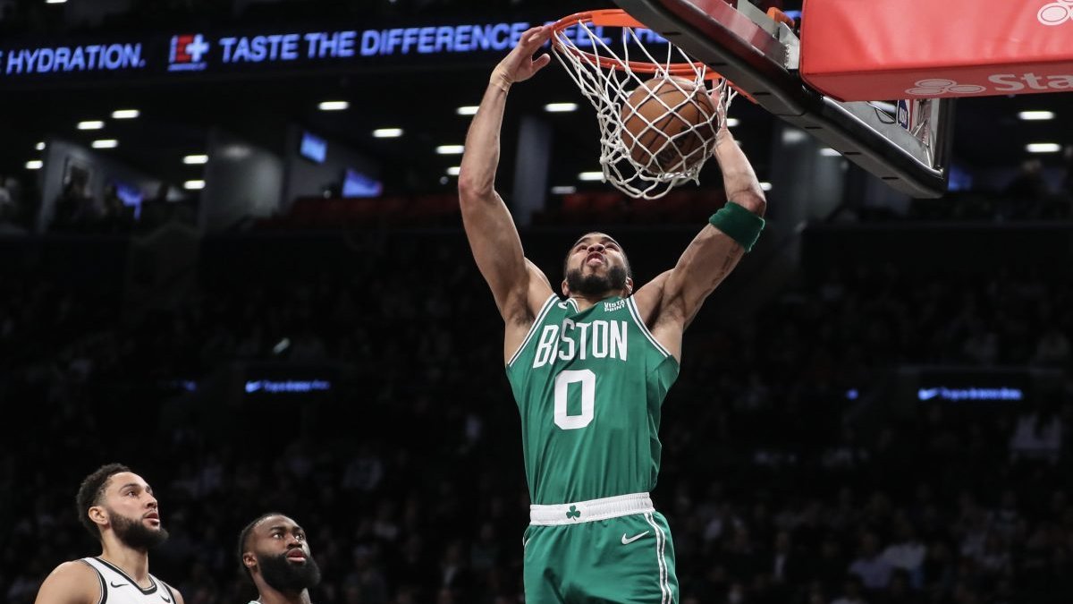 Jayson Tatum passes Larry Bird for most 30-point games with Celtics ...