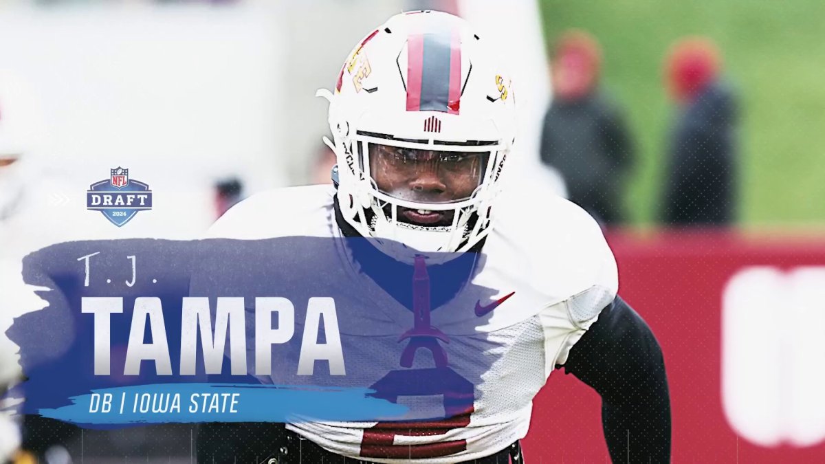 2024 NFL Draft Highlights: T.J. Tampa, DB – Iowa State – NBC Sports Boston