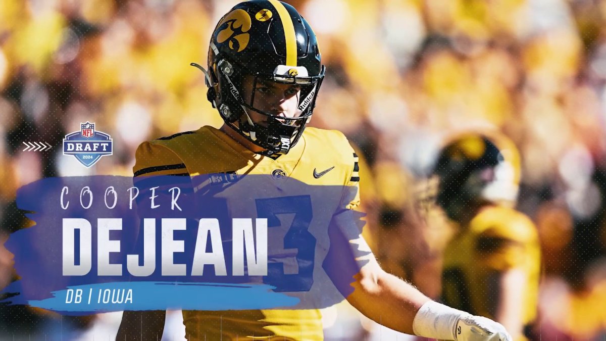 2024 NFL Draft Highlights: Cooper DeJean, DB – Iowa – NBC Sports Boston