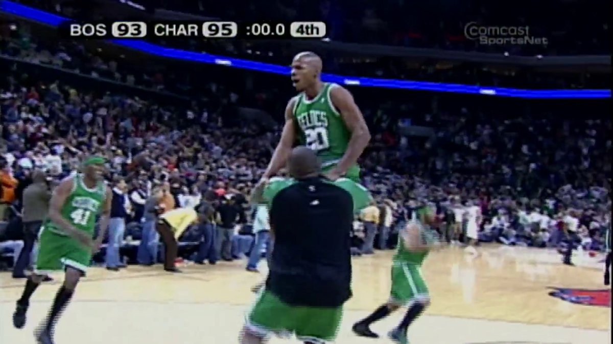 Ray Allen game-winner vs Charlotte Bobcats – NBC Sports Boston