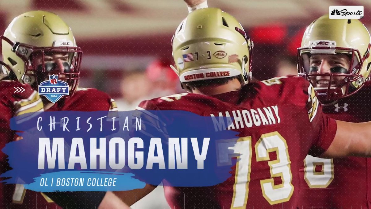 2024 NFL Draft Highlights: Christian Mahogany – OL, Boston College ...