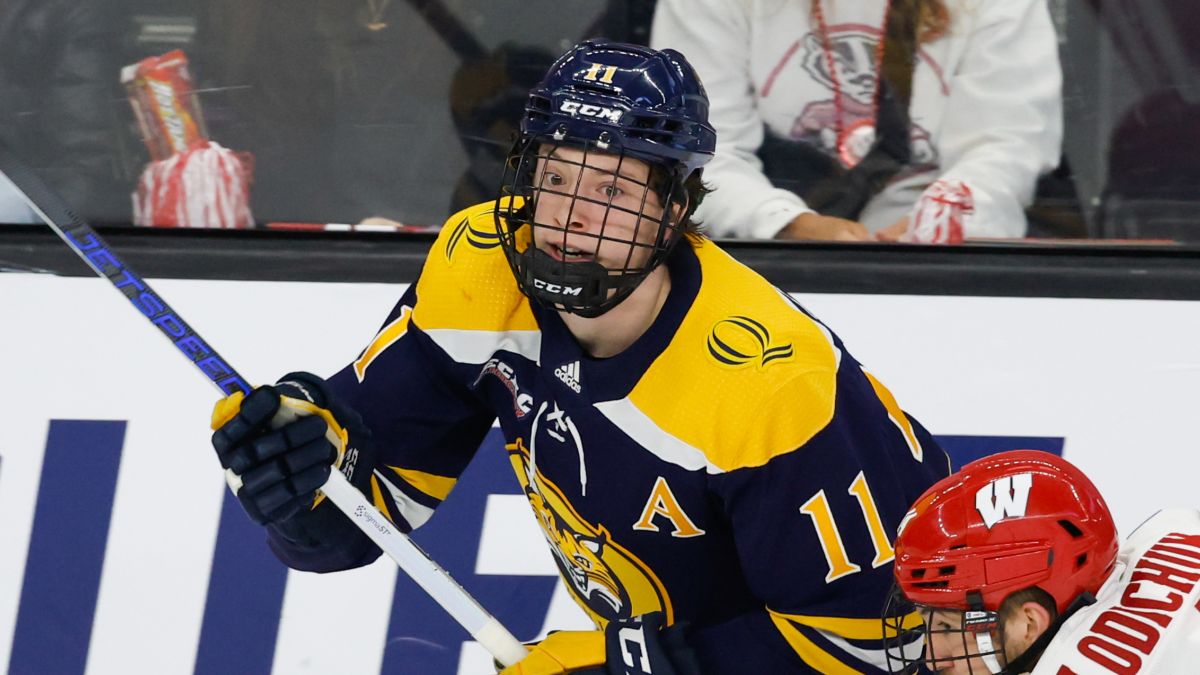 Could Bruins be in the mix for top undrafted NCAA free agent Collin ...