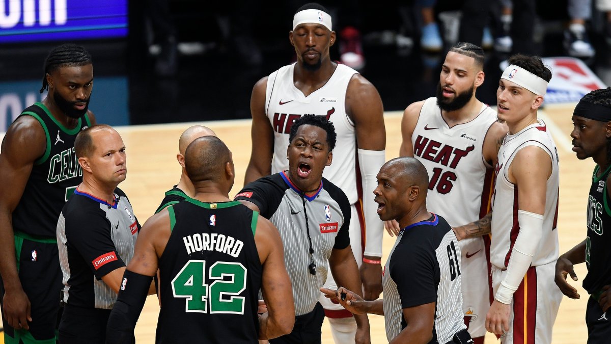Al Horford not happy with Bam Adebayo’s flagrant foul: ‘I was just mad ...