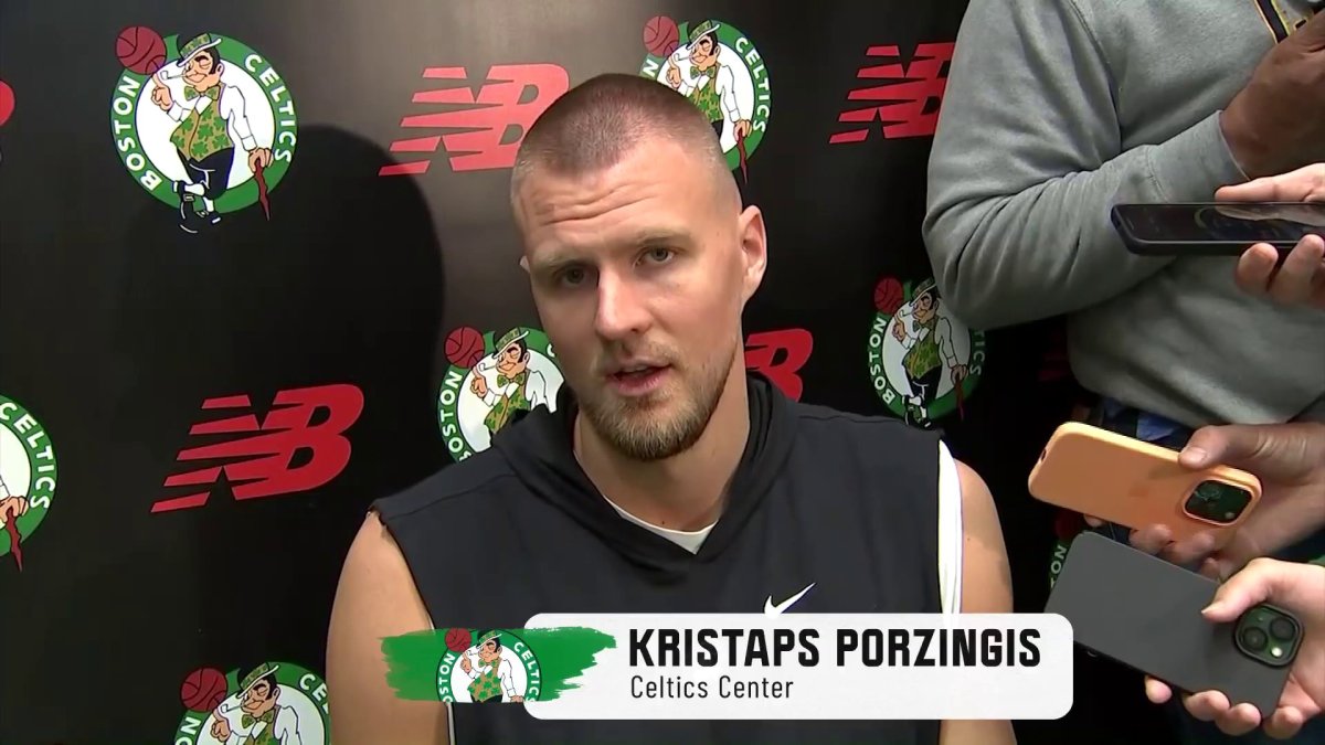 Kristaps Porzingis on his progress and timeline for injury – NBC Sports ...