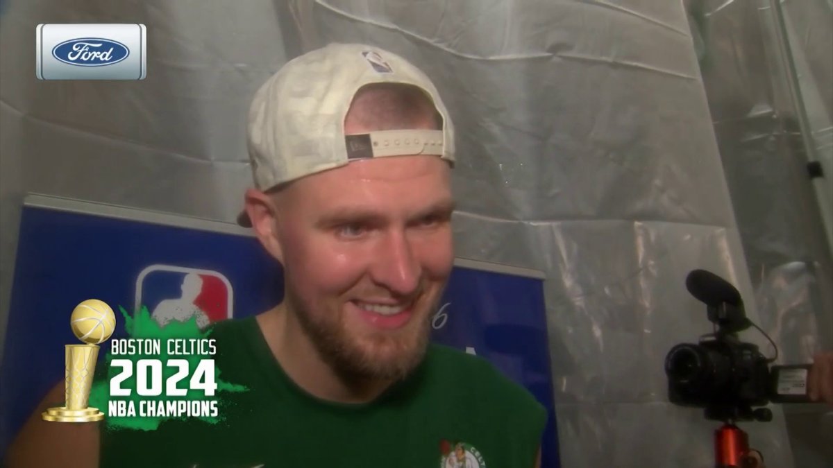 Kristaps Porzingis: “This championship means the world to me” – NBC ...
