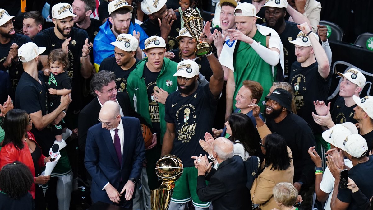 HIGHLIGHT: Jaylen Brown named 2024 NBA Finals MVP – NBC Sports Boston