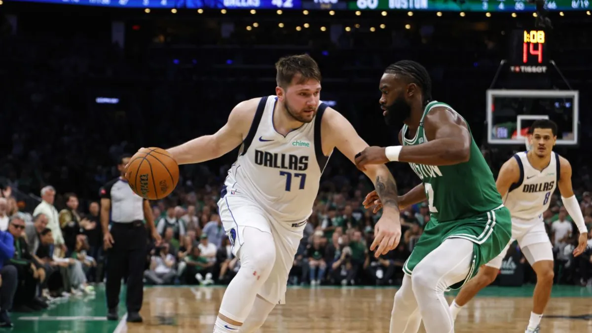 Jaylen Brown’s defense vs. Luka Doncic was key to Celtics’ title – NBC Sports Boston