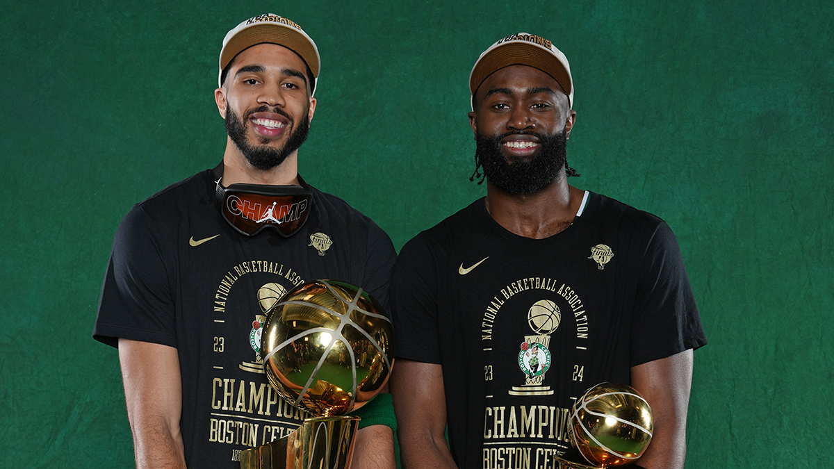 Jayson Tatum, Jaylen Brown rewrite their legacies with Celtics’ championship win – NBC Sports Boston