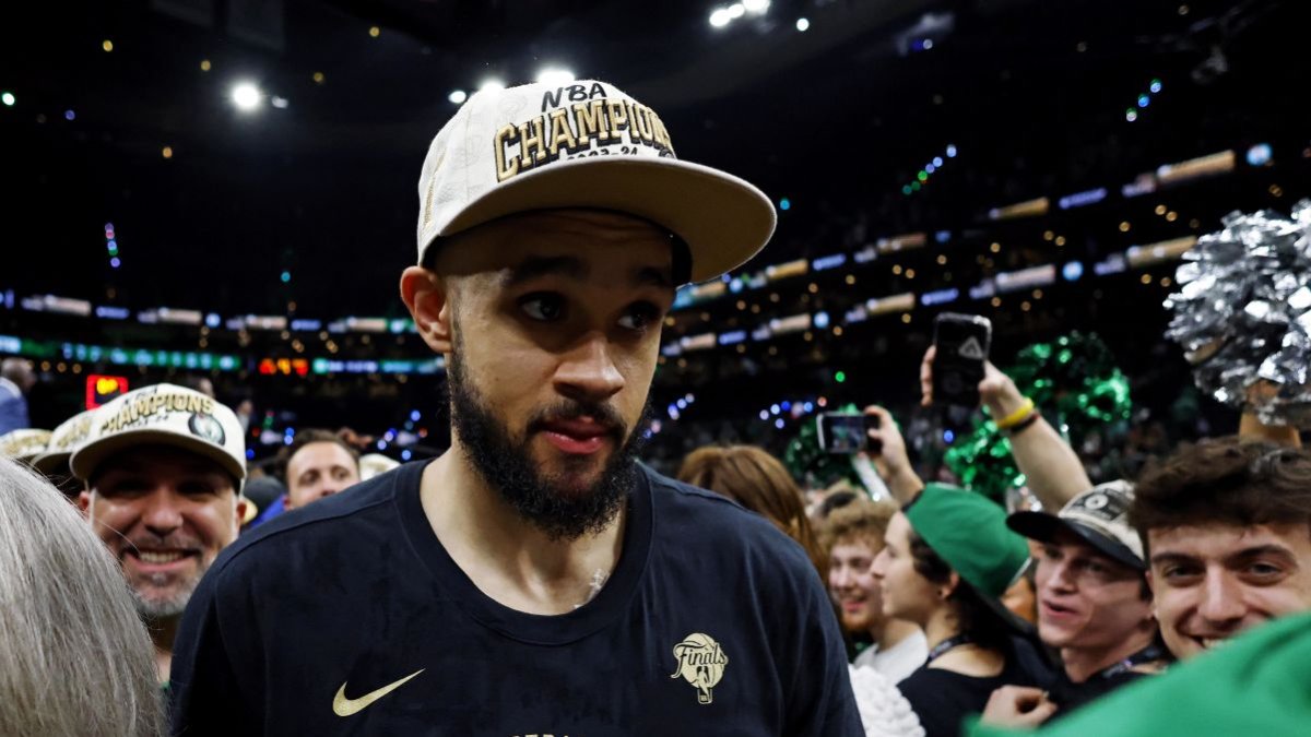 Derrick White looking forward to Celtics’ title defense after amazing ...
