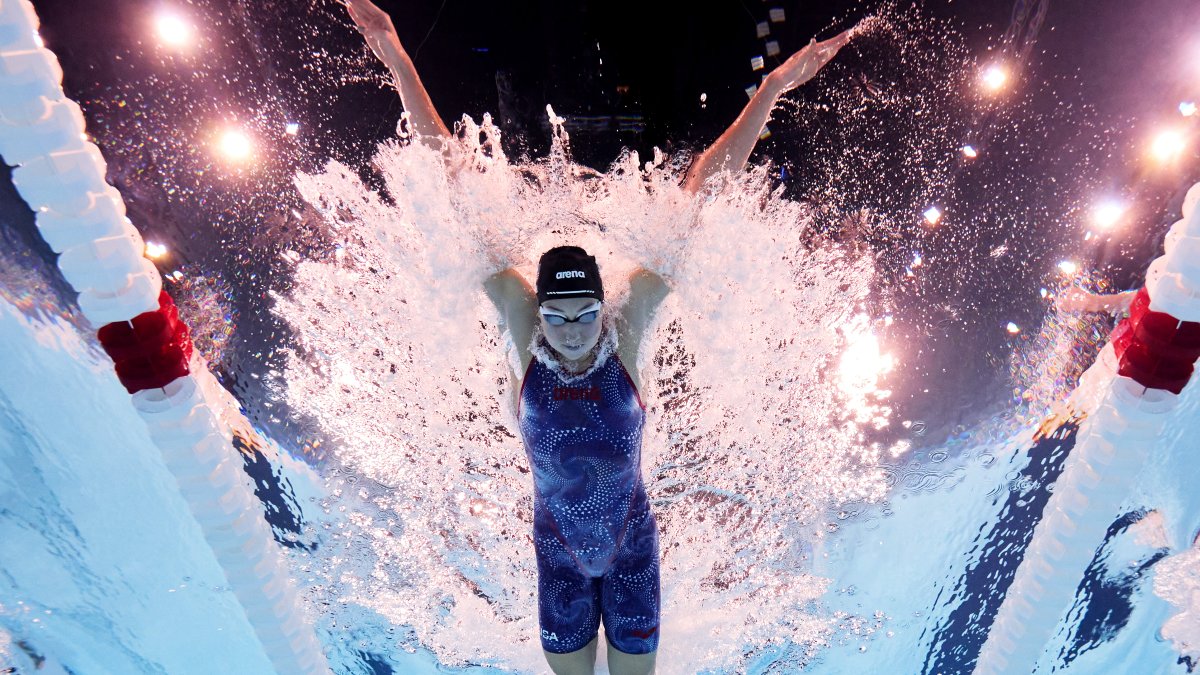 See pictures from the second day of competition at the 2024 Paris ...
