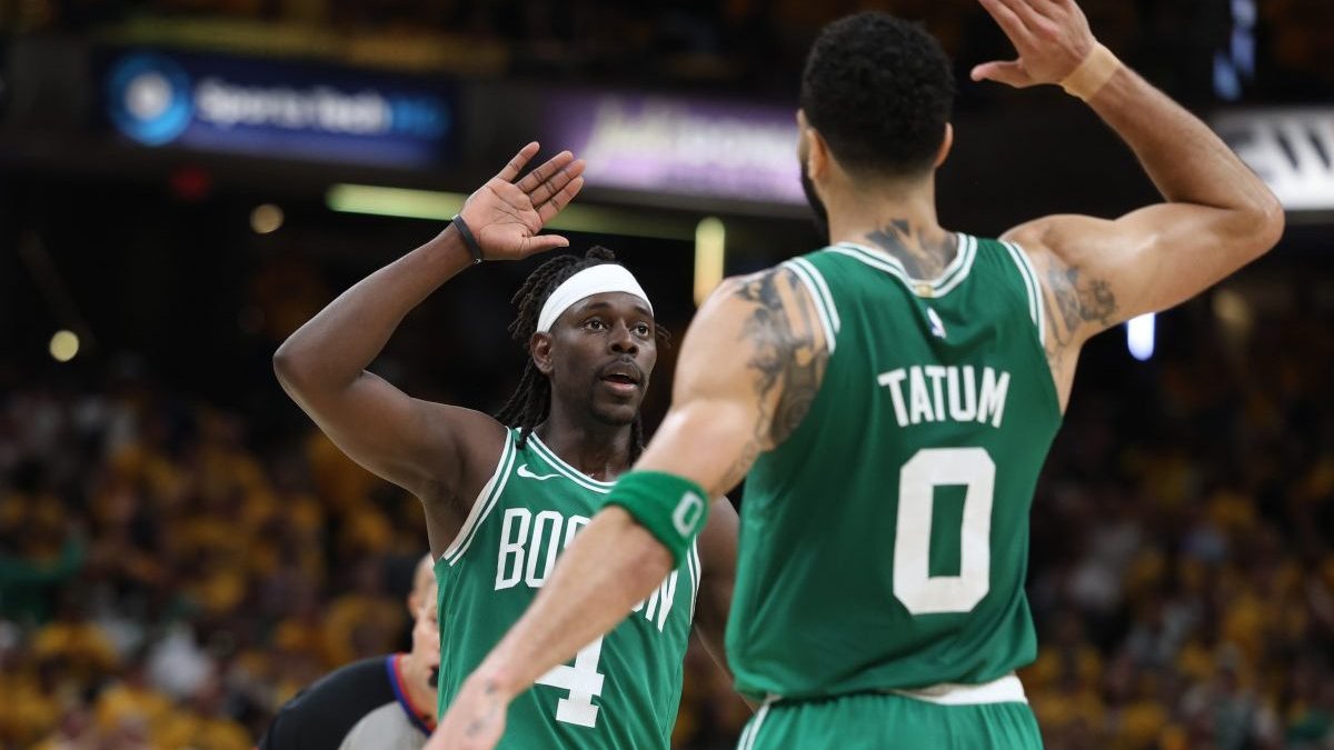 WATCH: Jrue Holiday hypes up ‘champ’ Jayson Tatum in mic’d-up Team USA ...