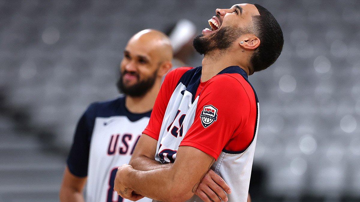 Are Team USA’s Celtics stars boasting about championship win? Kevin ...