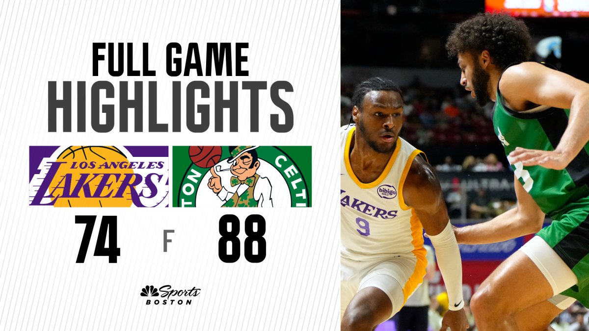HIGHLIGHTS: Celtics dominate Bronny James, Lakers to earn Summer League ... HIGHLIGHTS: Celtics dominate Bronny James, Lakers to earn Summer League ...