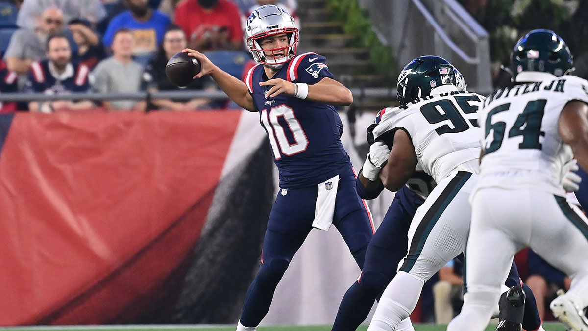 Jerod Mayo praises Drake Maye’s performance in Patriots-Eagles – NBC Sports Boston