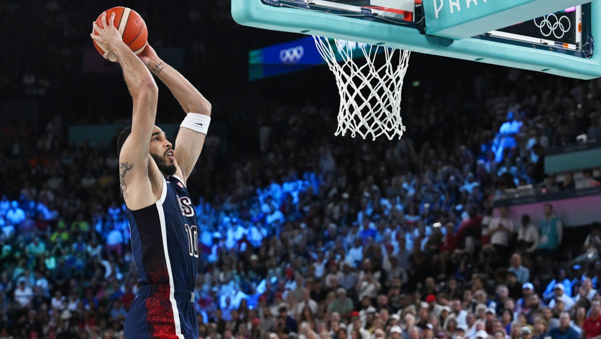 USA beats France, trio of Celtics stars win gold medal at Paris ...