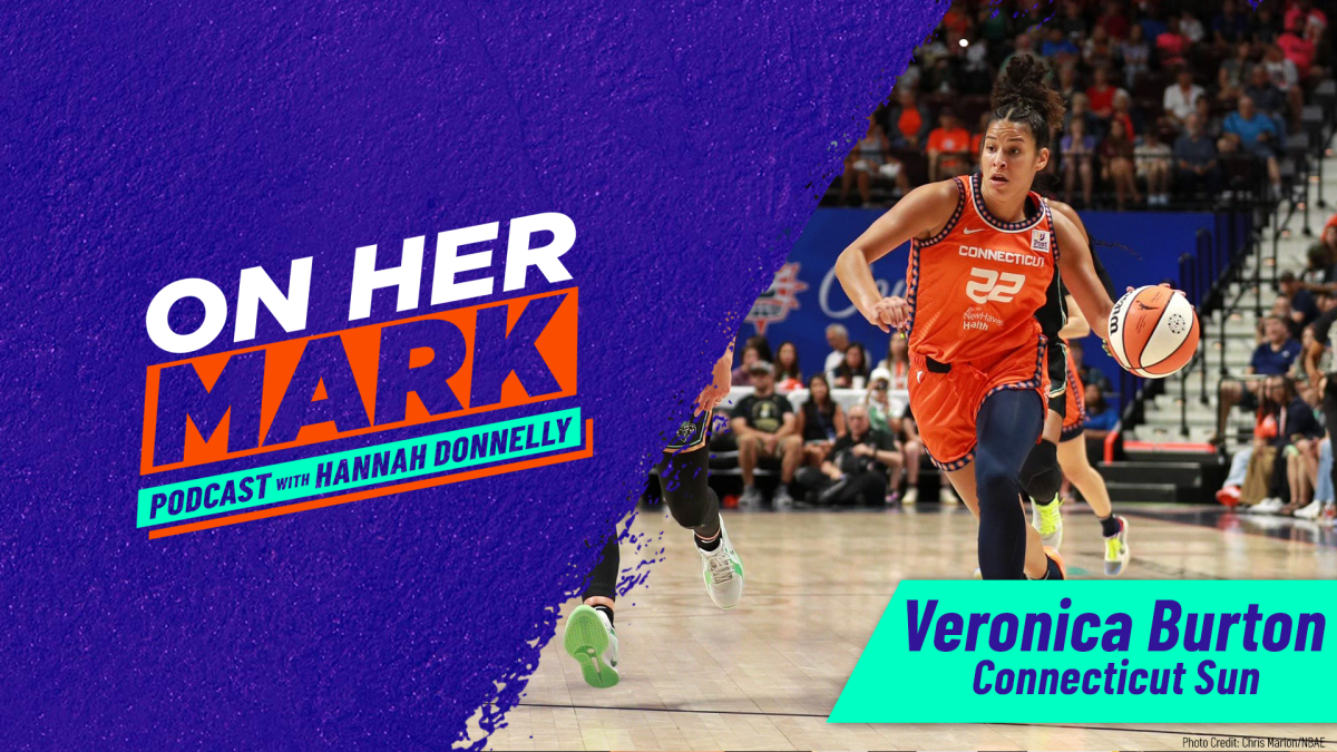 On Her Mark: Sun star Veronica Burton on WNBA history at TD Garden and ...