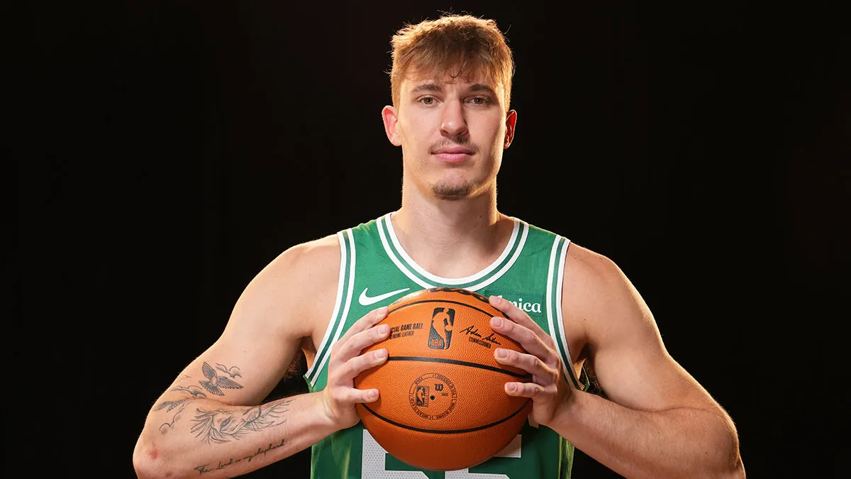 Celtics rookie Baylor Scheierman knows his path to playing time – NBC Sports Boston