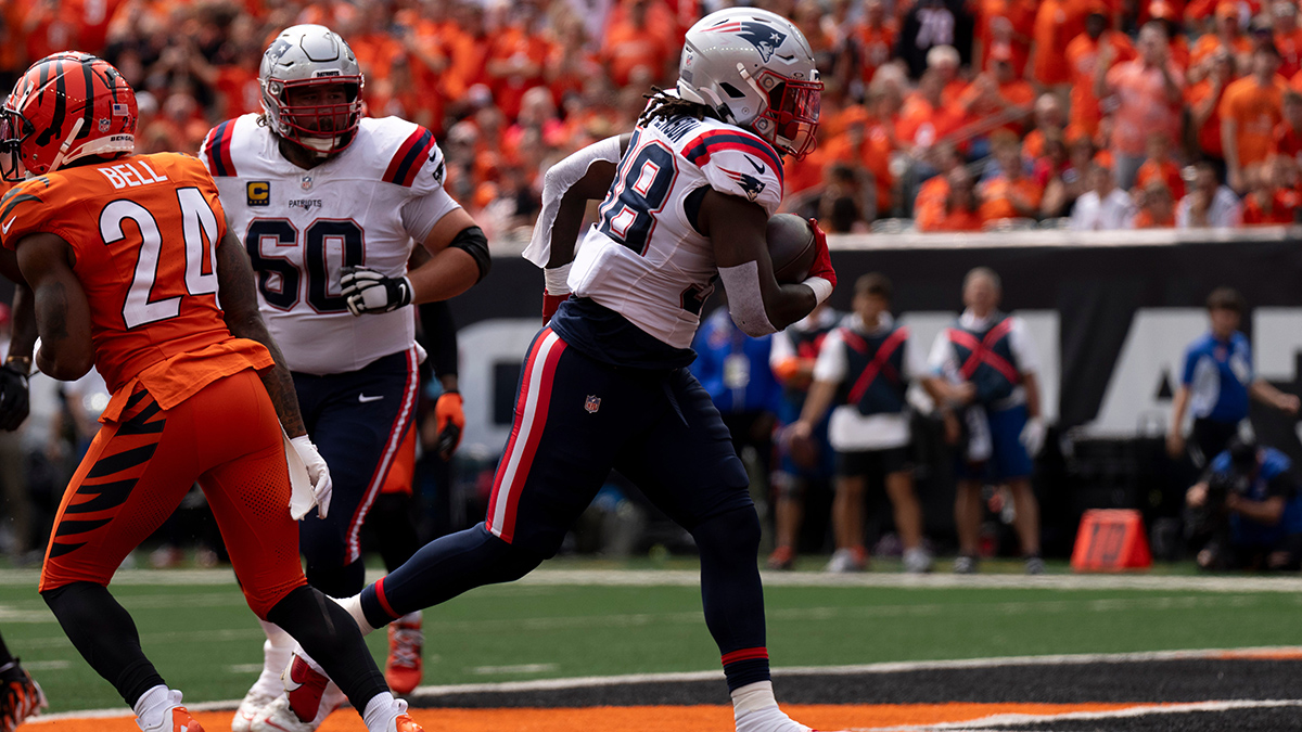 Patriots-Bengals Stock Watch: Rhamondre Stevenson dominates – NBC ...