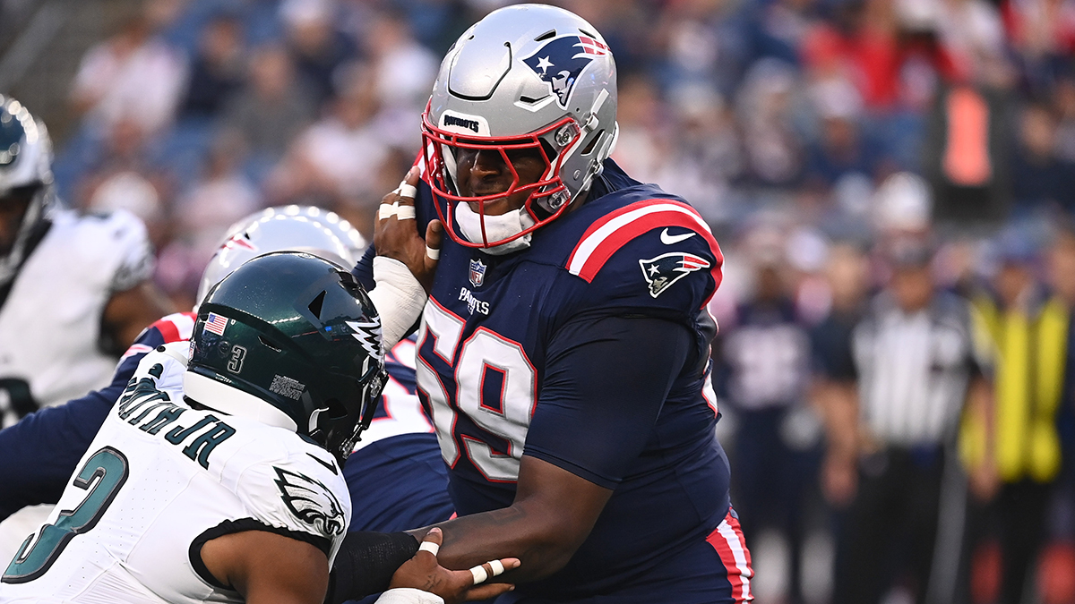 Patriots’ offensive tackle woes illustrated by wild stat – NBC Sports ...