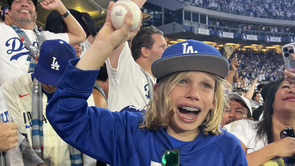 Meet the Dodger fan who caught Freddie Freeman’s grand slam ball – NBC ...