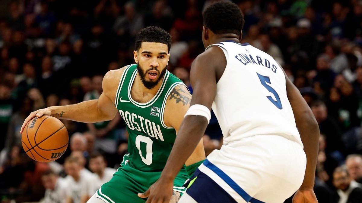 Netflix ‘Starting 5’: Anthony Edwards scoffs at Jayson Tatum ‘best ...