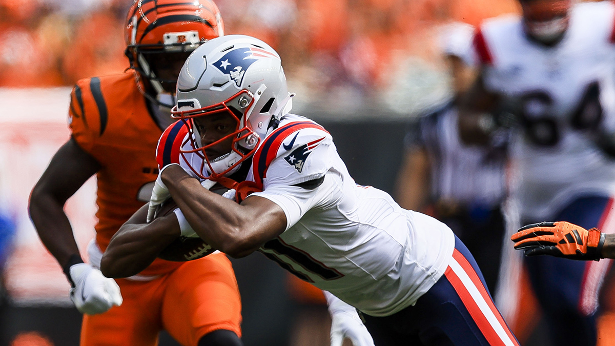 Report: Patriots WR Tyquan Thornton is ‘available’ before tade deadline ...