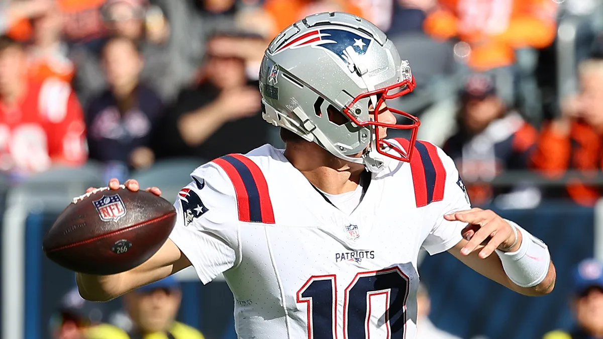 Drake Maye sees this similarity between Mack Brown, Jerod Mayo – NBC ...