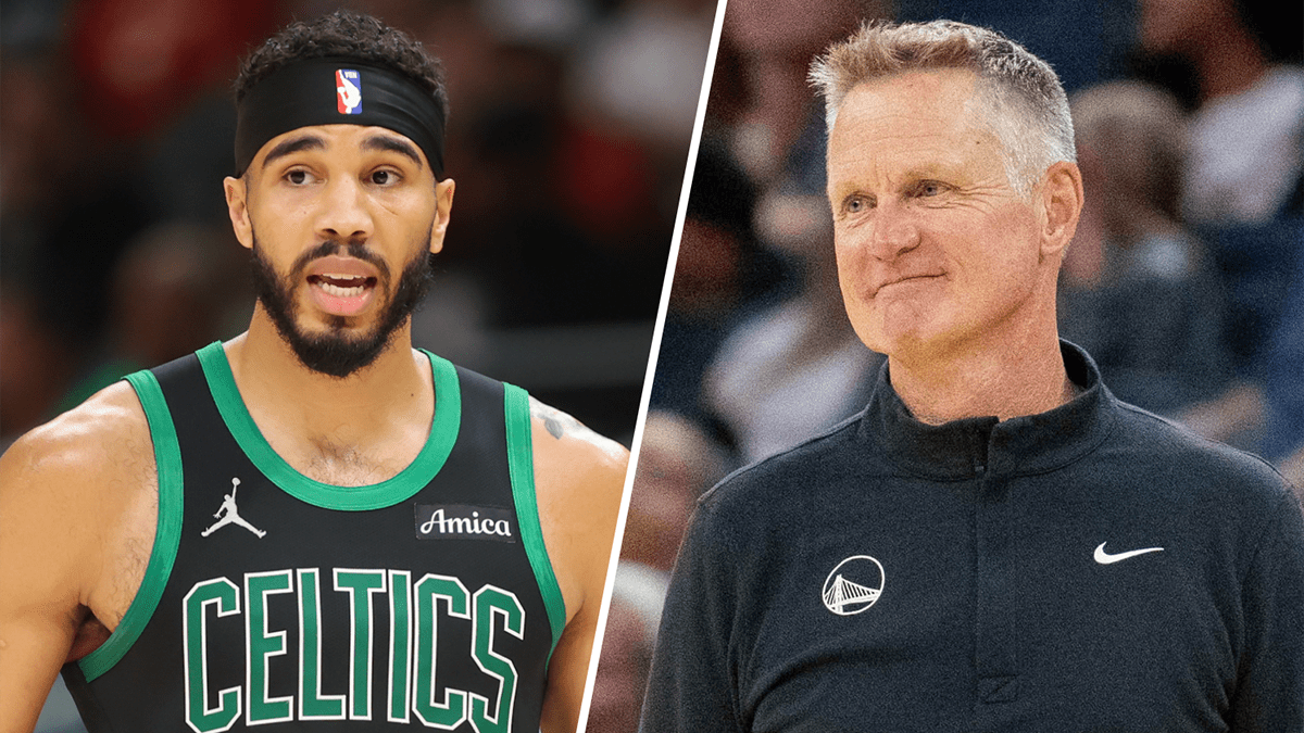Steve Kerr gets snarky about Celtics-Warriors matchup at TD Garden ...