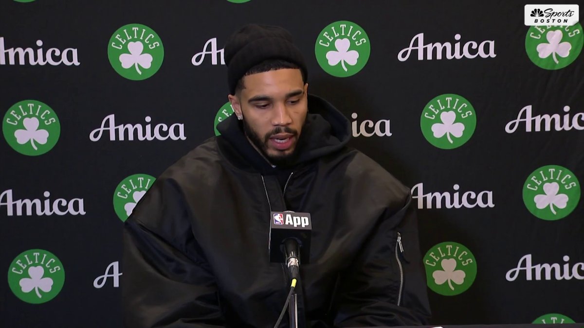 Tatum explains how to make things tougher on Donovan Mitchell – NBC ...