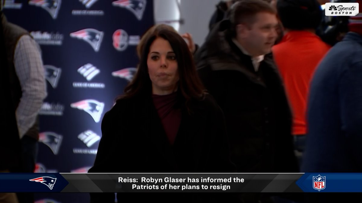 Report: Robyn Glaser informs Patriots of her plans to resign – NBC ...
