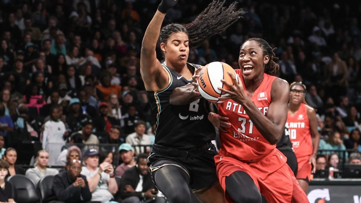 WNBA all-time rebounding leader Tina Charles reunites with Connecticut ...