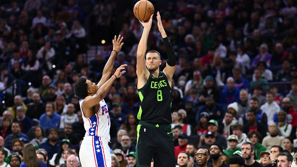 Kristaps Porzingis’ shot, Jaylen Brown’s passing and more Celtics stats ...