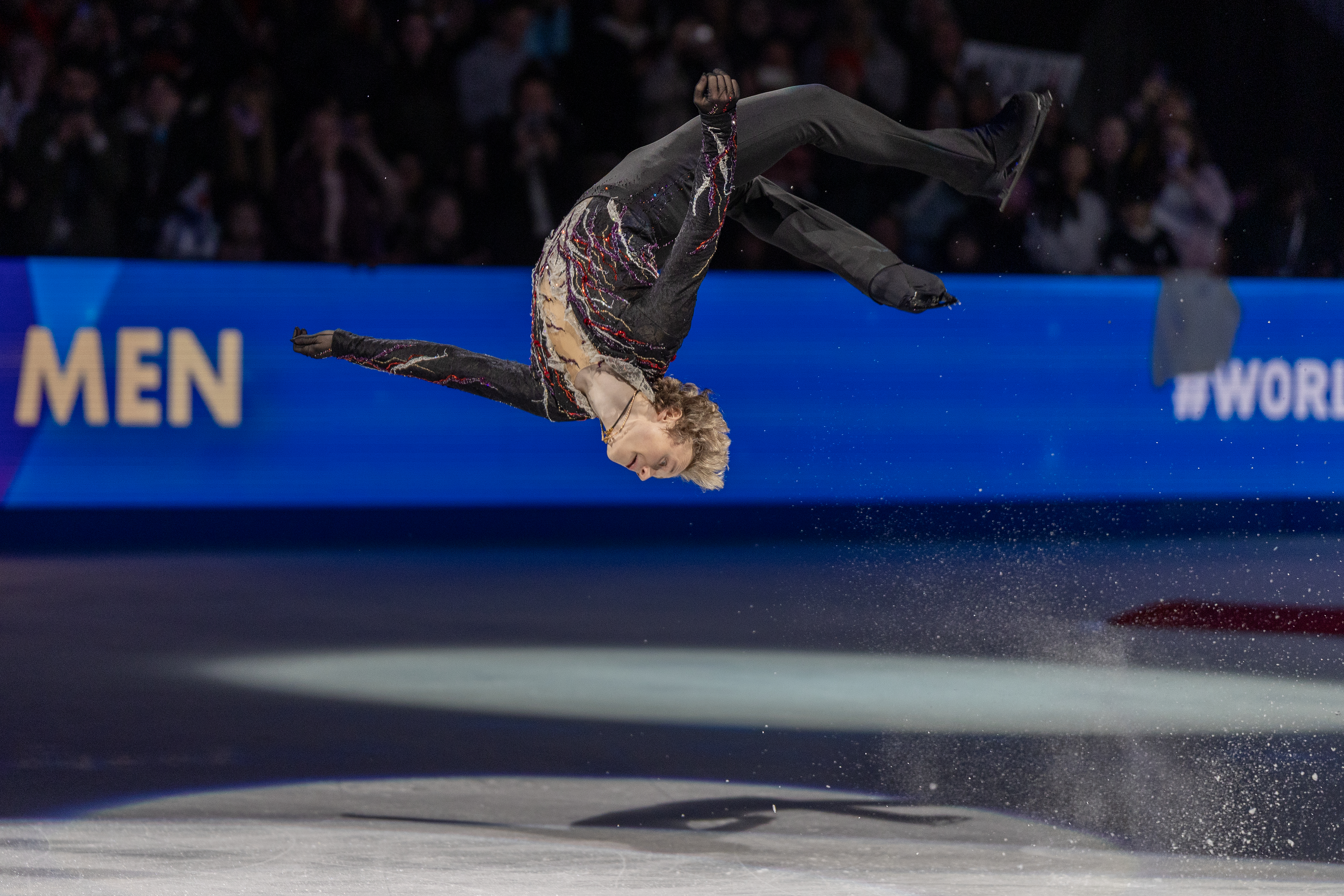 Ilia Malinin wins 2nd straight figure skating worlds title – NBC Sports ...