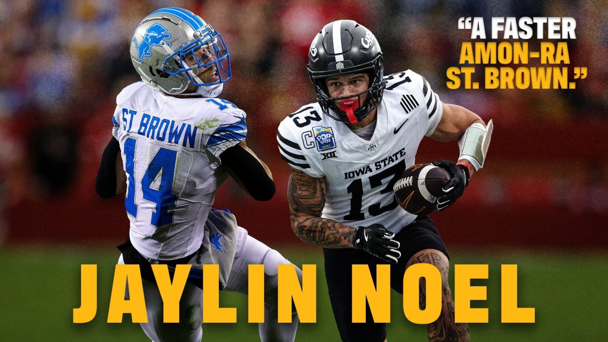 Explosive and physical WR Jaylin Noel is a FASTER version of Amon-Ra St ...