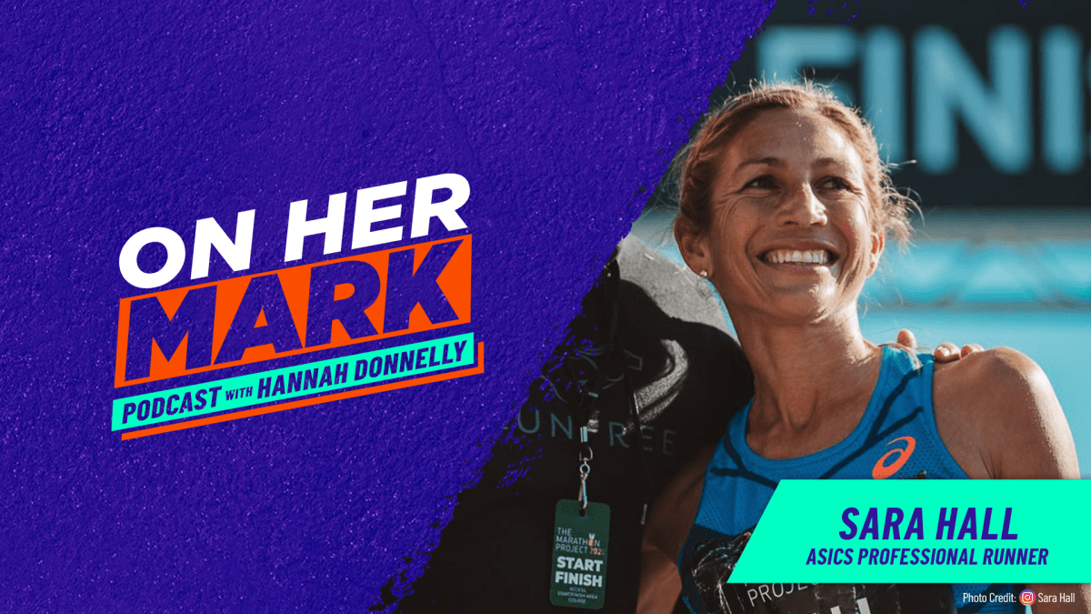 On Her Mark: Sara Hall dishes on Boston Marathon build, motherhood ...