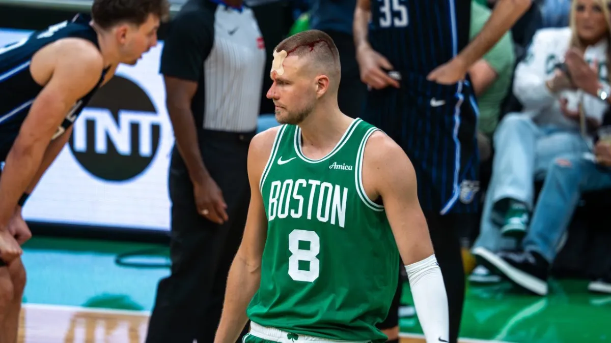 Kristaps Porzingis, Celtics send a toughness message in Game 2 win over ...