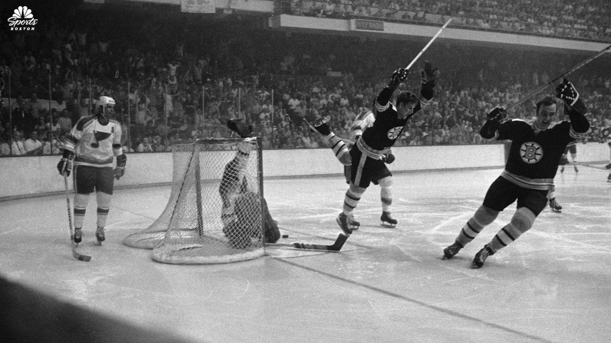 Bobby Orr’s iconic ‘flying’ goal wins Stanley Cup for the Bruins – NBC ...