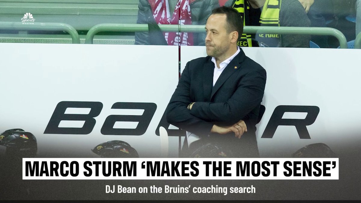 DJ Bean: Marco Sturm ‘makes most sense’ as Bruins next head coach – NBC ...