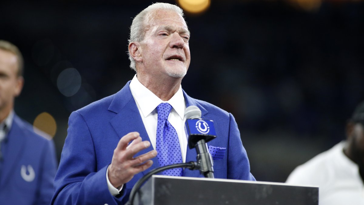 Jim Irsay, Indianapolis Colts owner, dies at 65 – NBC Sports Boston