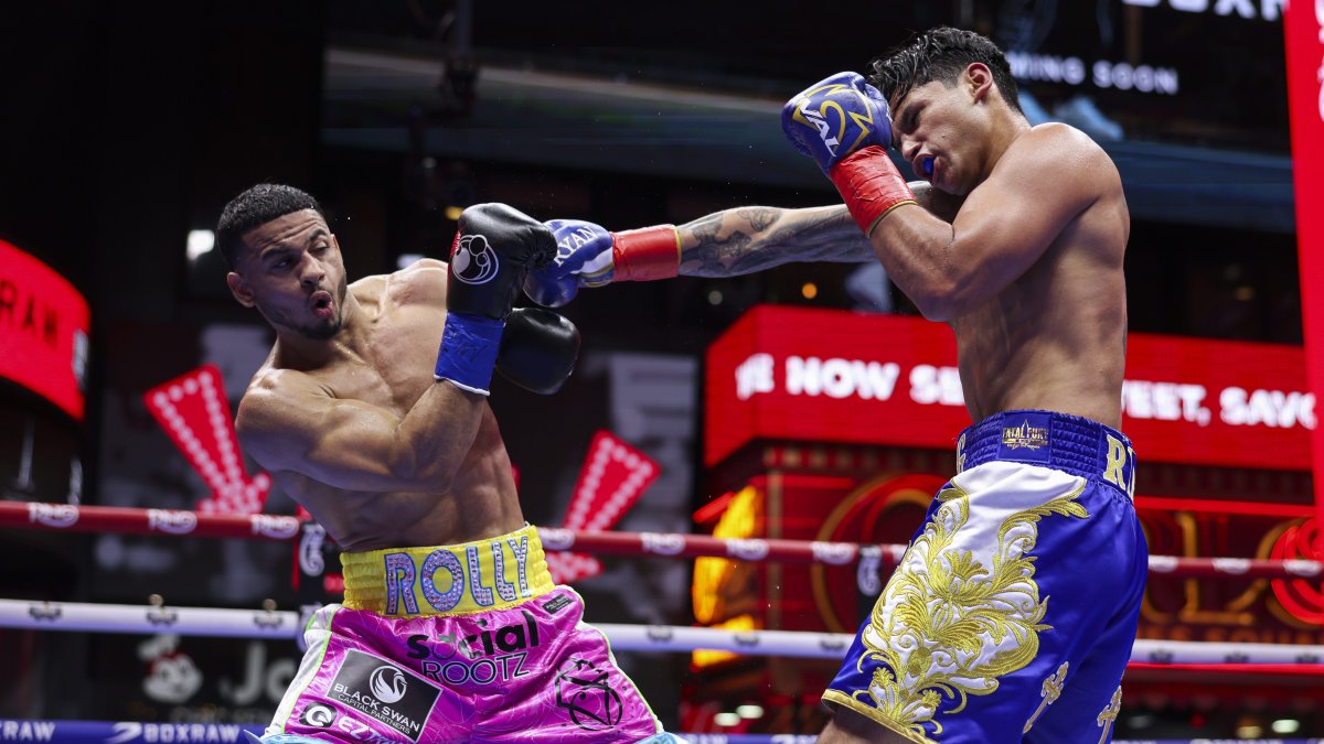 Ryan Garcia stunned by Rolando Romero in Times Square boxing bout – NBC ...