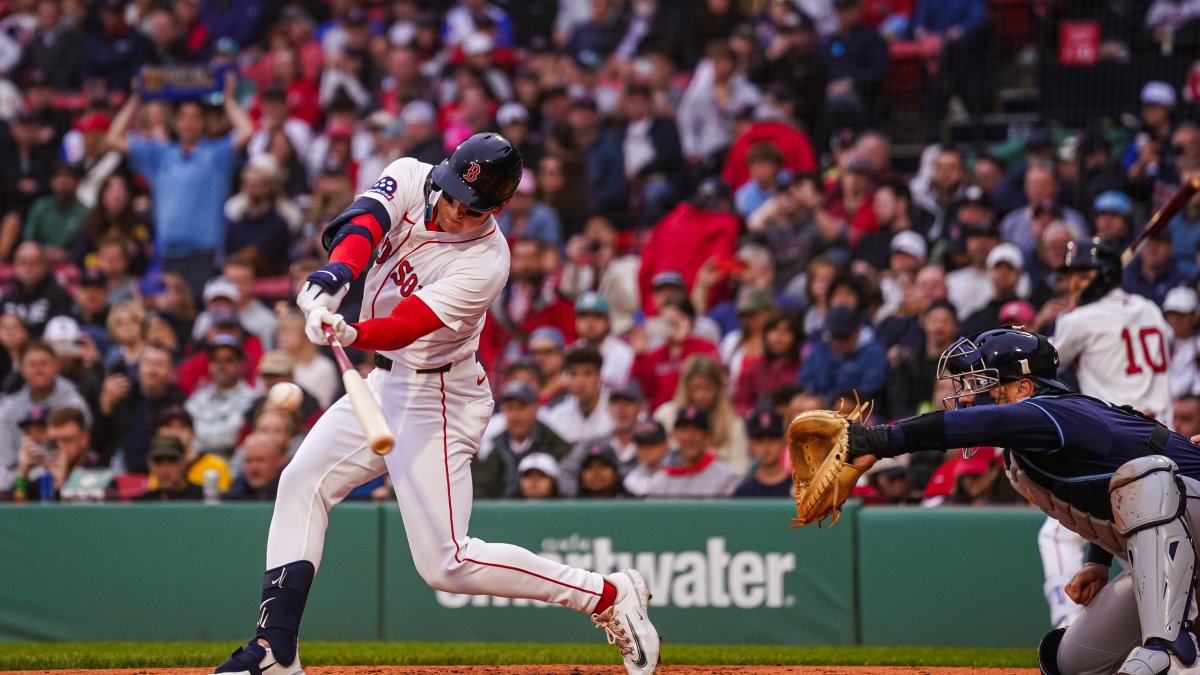 Roman Anthony talks getting first hit and win in front of family at ...