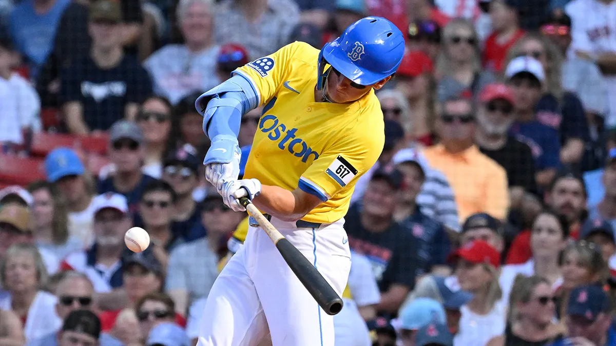 How Roman Anthony is making Red Sox history with nine-game hit streak ...