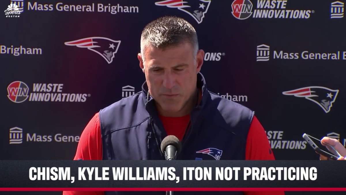 Mike Vrabel gives injury update on Chism, Iton, and Kyle Williams – NBC ...