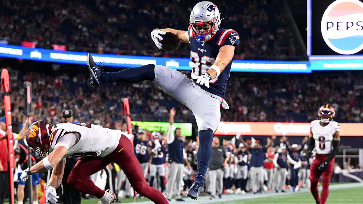 Patriots-Commanders recap: TreVeyon Henderson, Efton Chism shine on Tom ...
