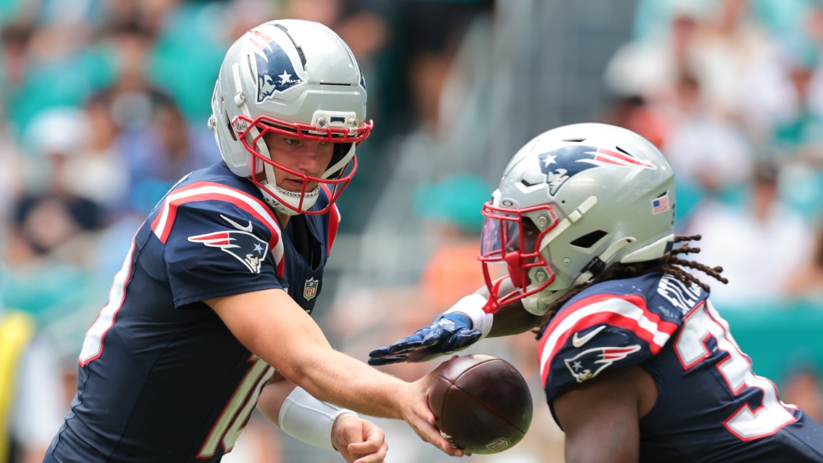 Drake Maye, Rhamondre Stevenson earn game balls after Patriots’ win – NBC Sports Boston