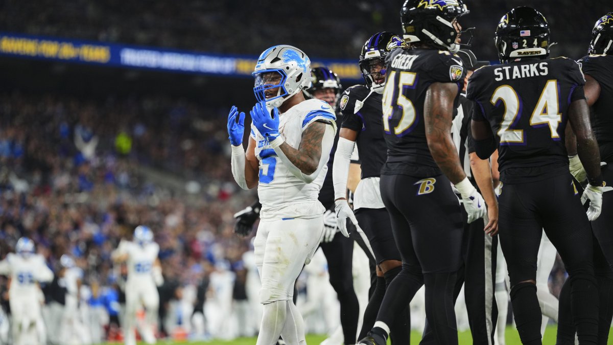 Winners, losers as Lions stun Ravens on Monday Night Football – NBC ...