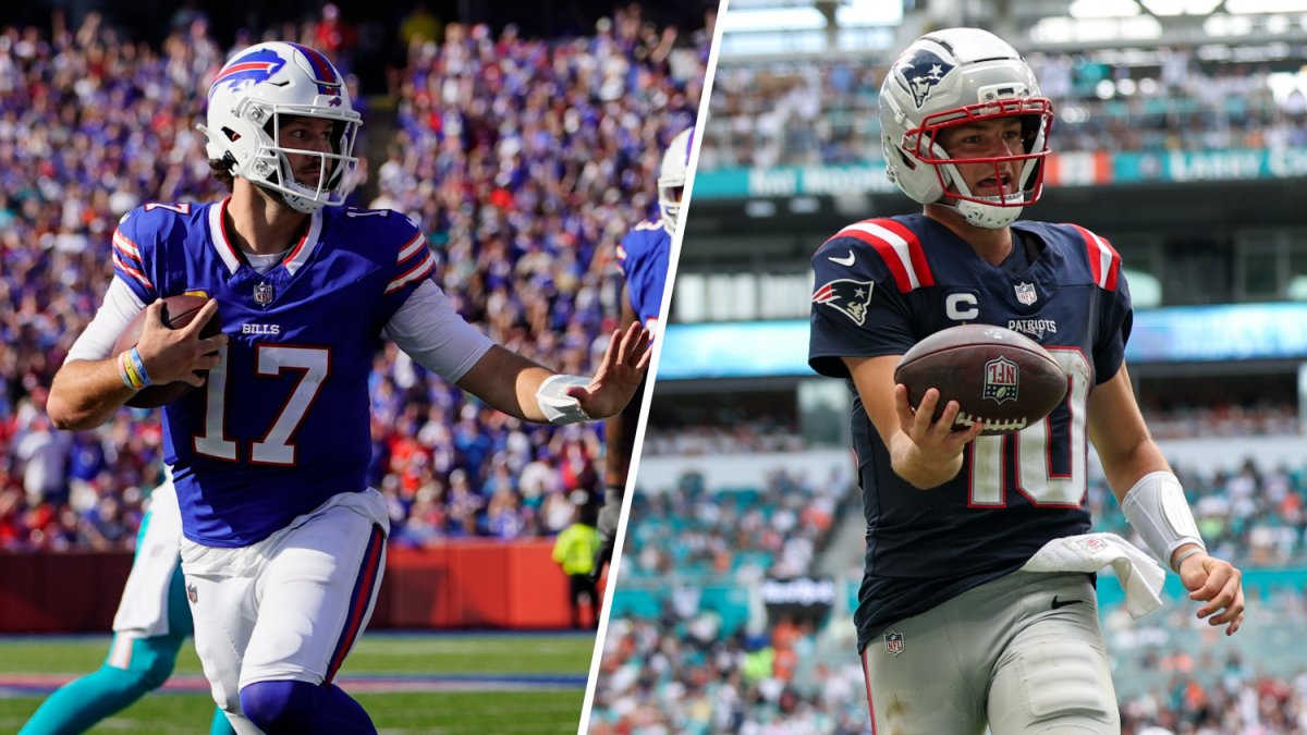 Drake Maye’s early career ‘eerily similar’ to Josh Allen’s – NBC Sports Boston