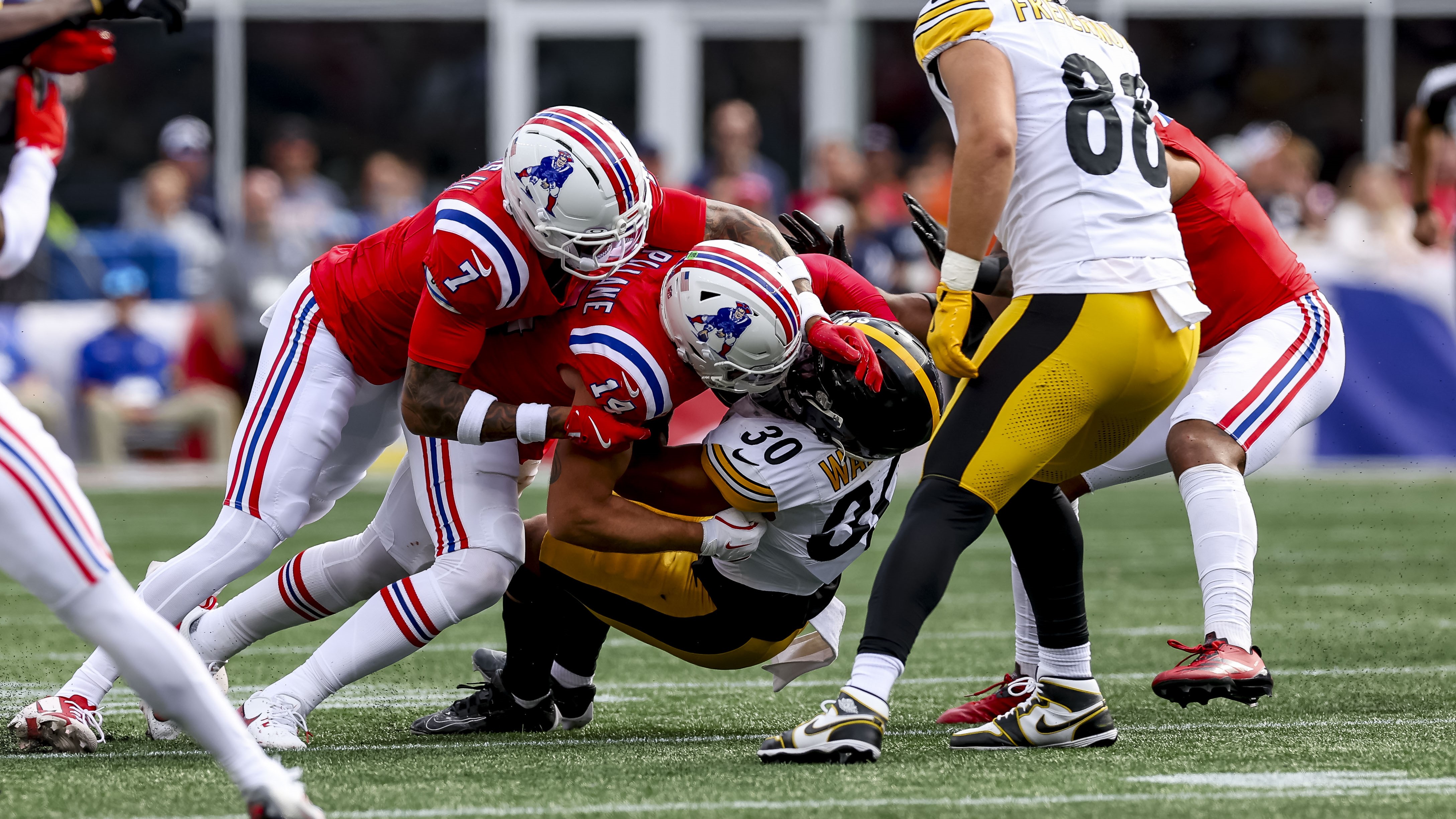 Leftover Patriots Thoughts: DeMario Douglas’ failed fourth down was bad ...