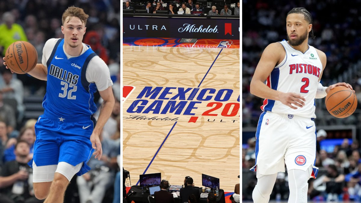 NBA in Mexico City: Previewing Mavericks vs. Pistons on Peacock – NBC ...